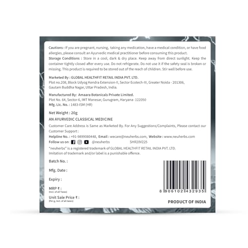 Neuherbs Shilajit for active lifestyle