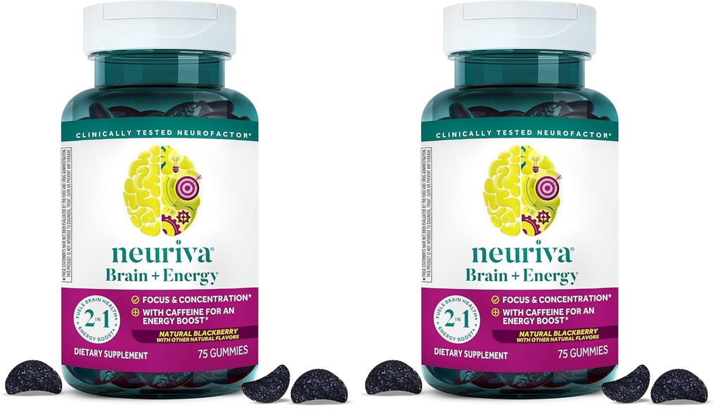 NEURIVA Brain + Energy Gummies benefits