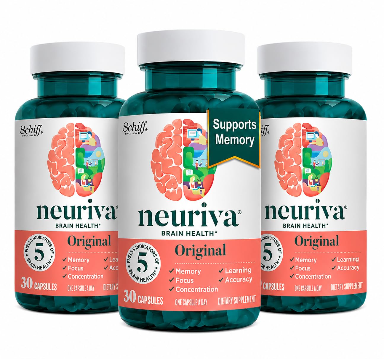 NEURIVA brain supplement for memory