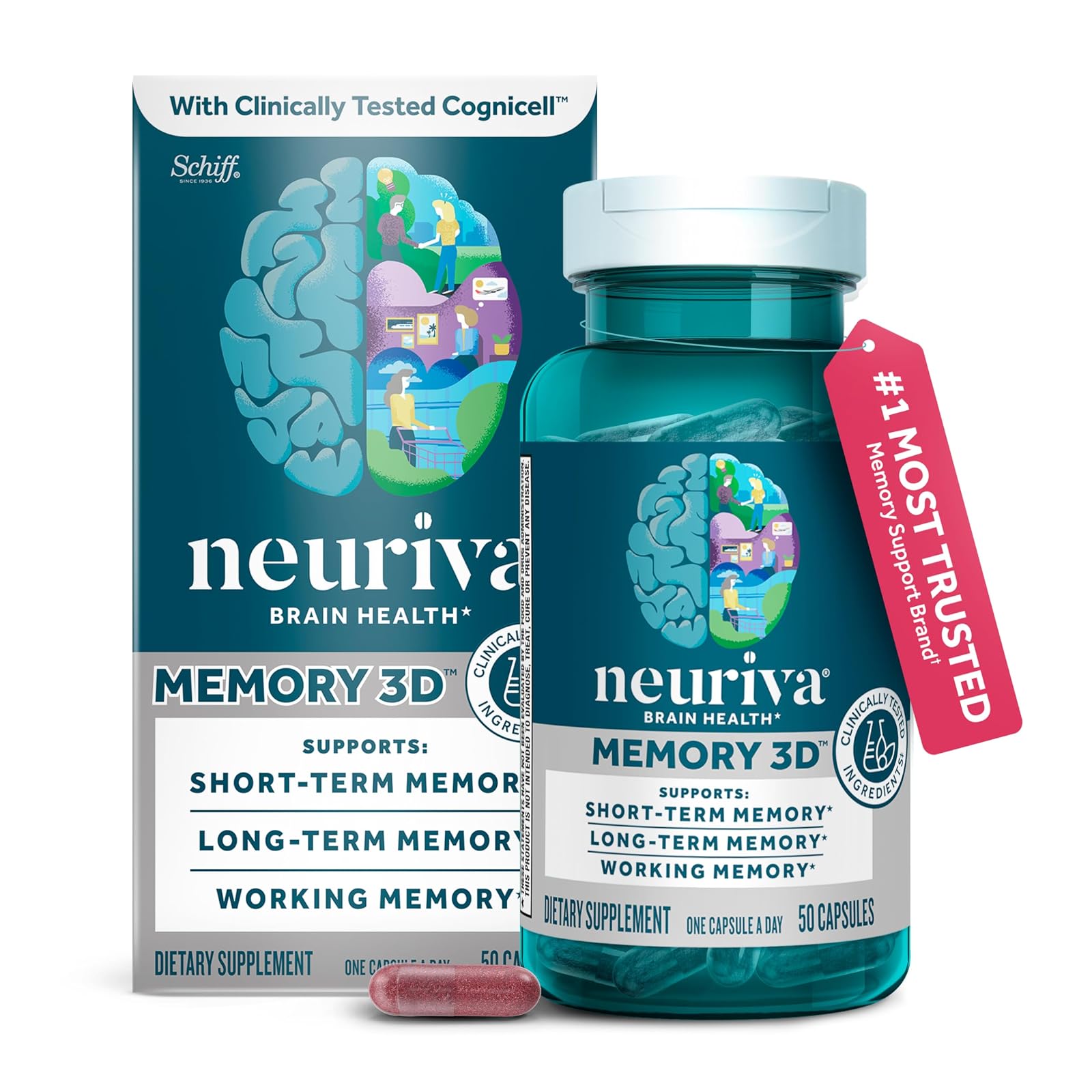 NEURIVA memory supplements for brain health