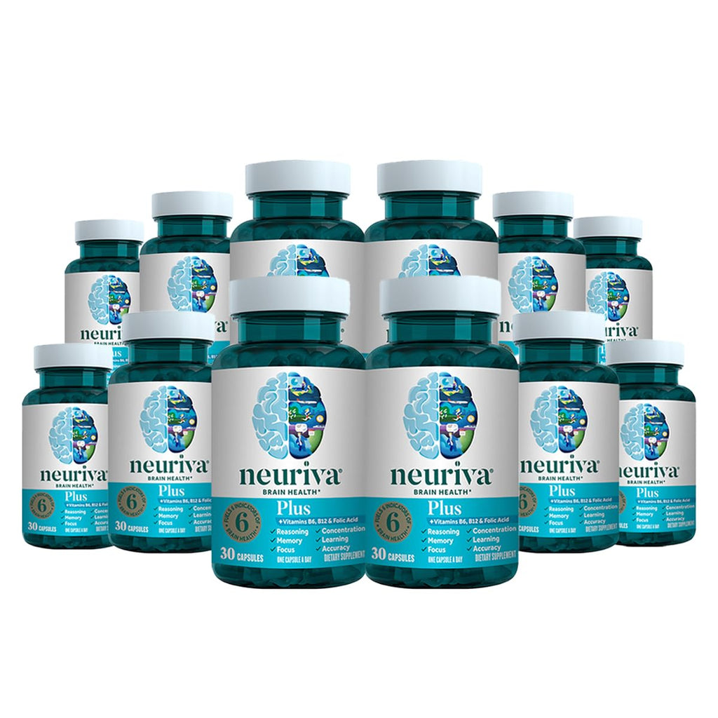 NEURIVA Plus brain supplement for focus