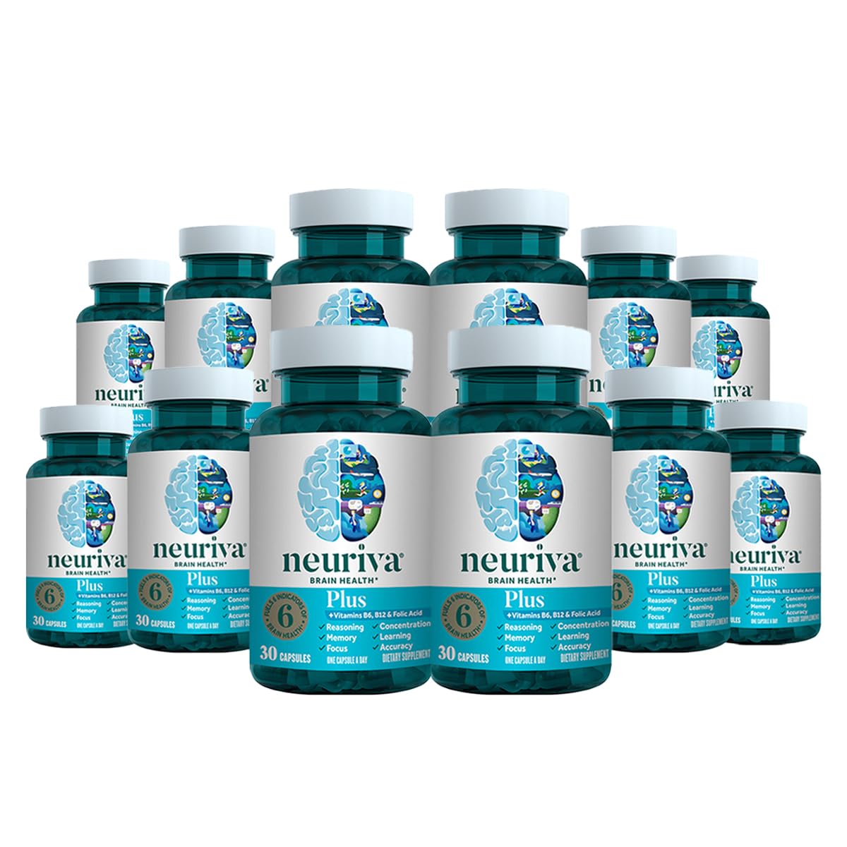 NEURIVA Plus brain supplement for focus