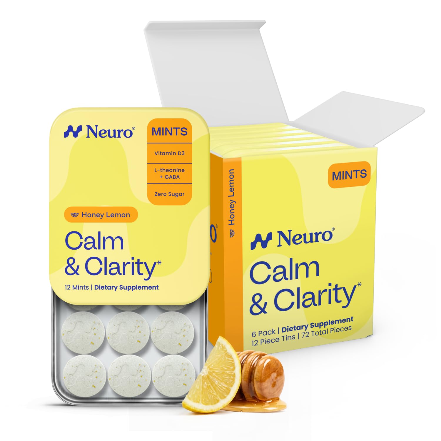 Neuro Calm mints for relaxation