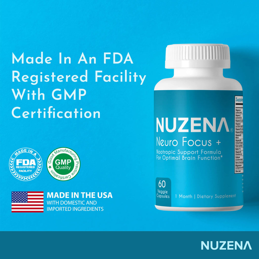 Neuro Focus for mental energy boost