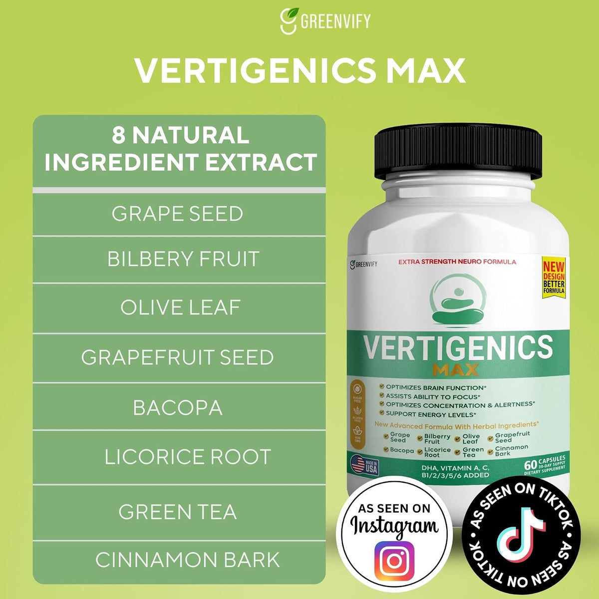 Neuro Formula for Enhanced Concentration