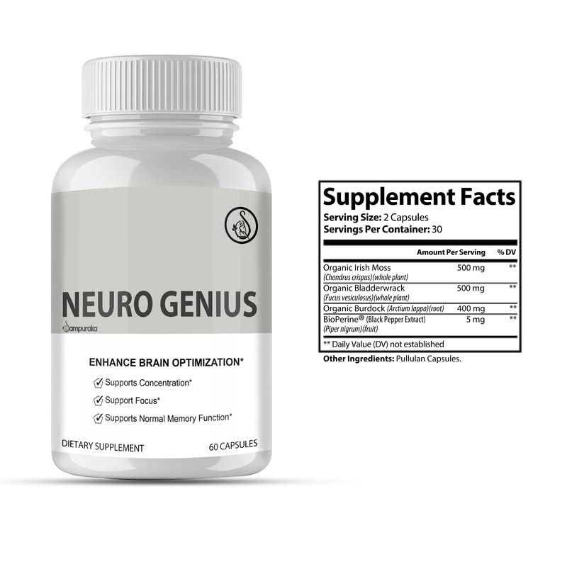 Neuro Genius advanced brain support formula