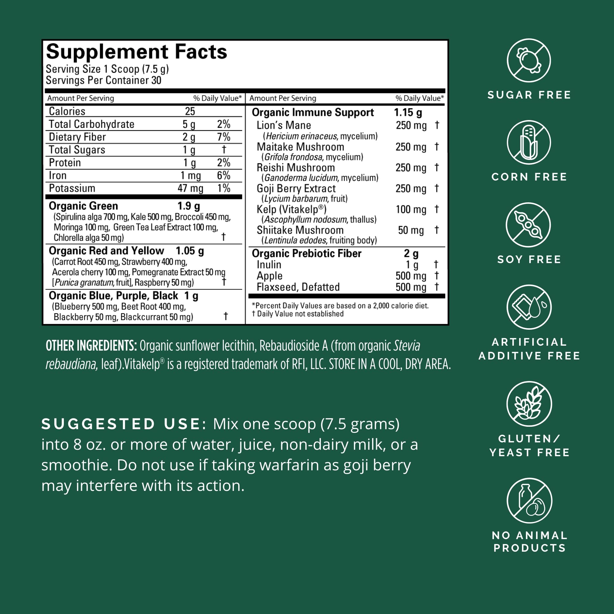 Neuro Greens for immune support