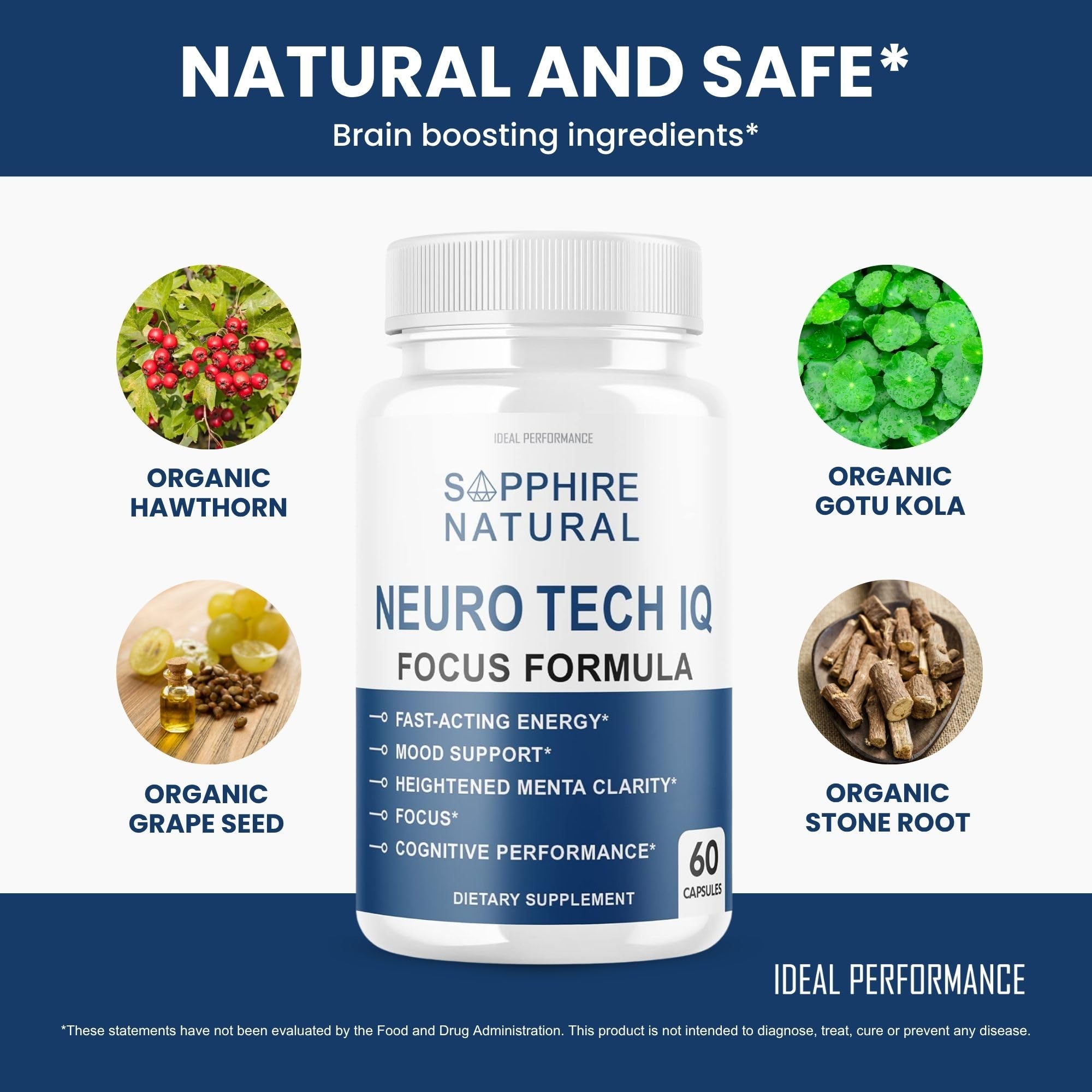 Neuro Tech IQ vitamins for brain health