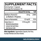 Neurobiologix folate capsules 1000 mcg