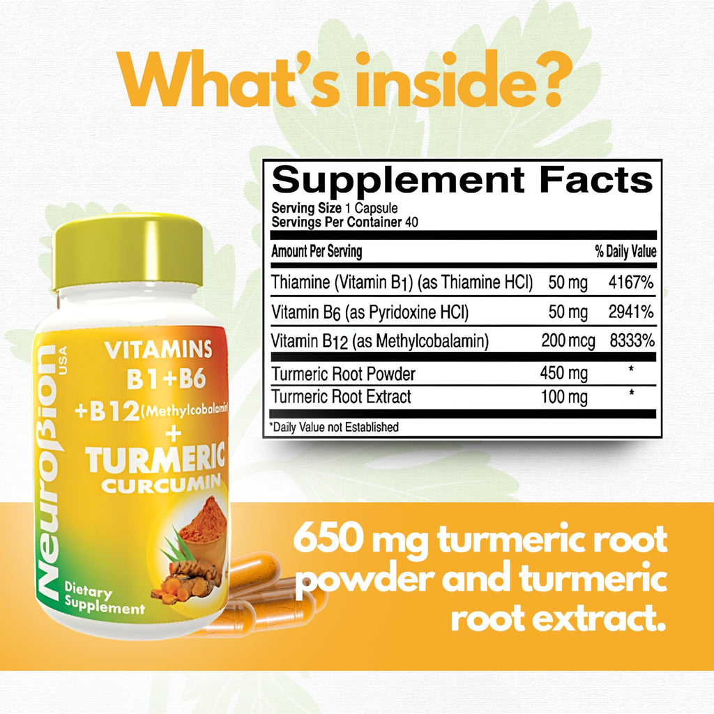 Neurobion turmeric capsules for wellness