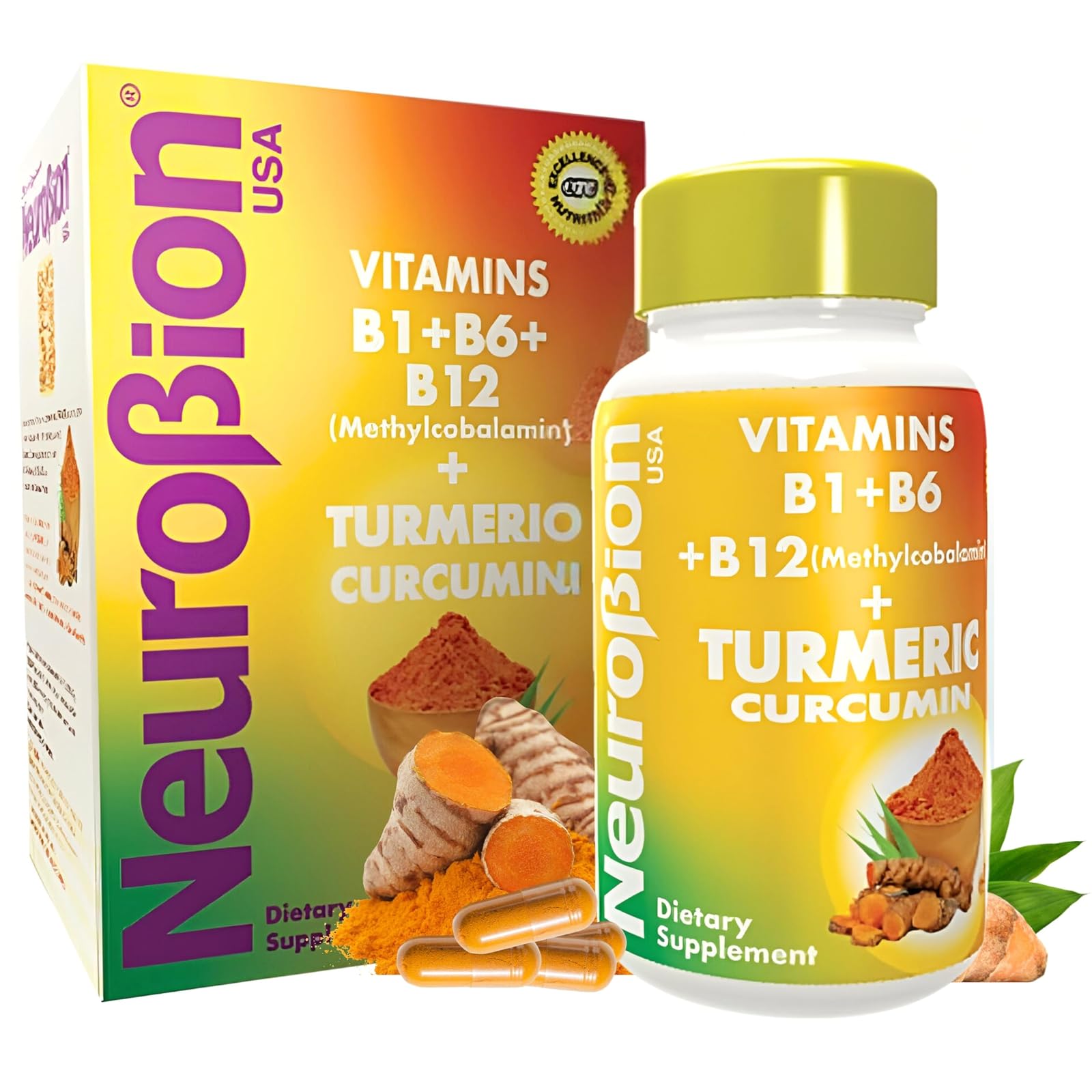 Neurobion turmeric curcumin capsules