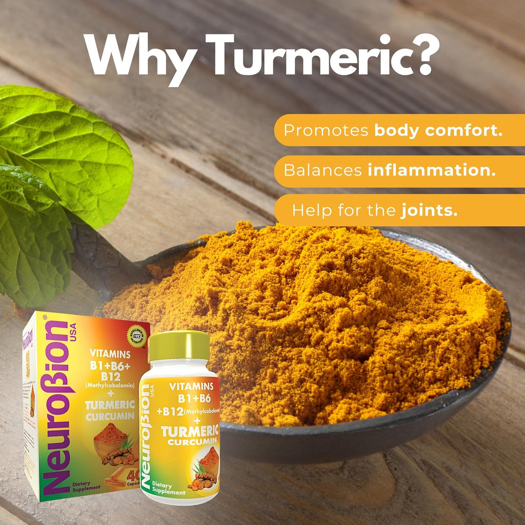 Neurobion turmeric for inflammation relief