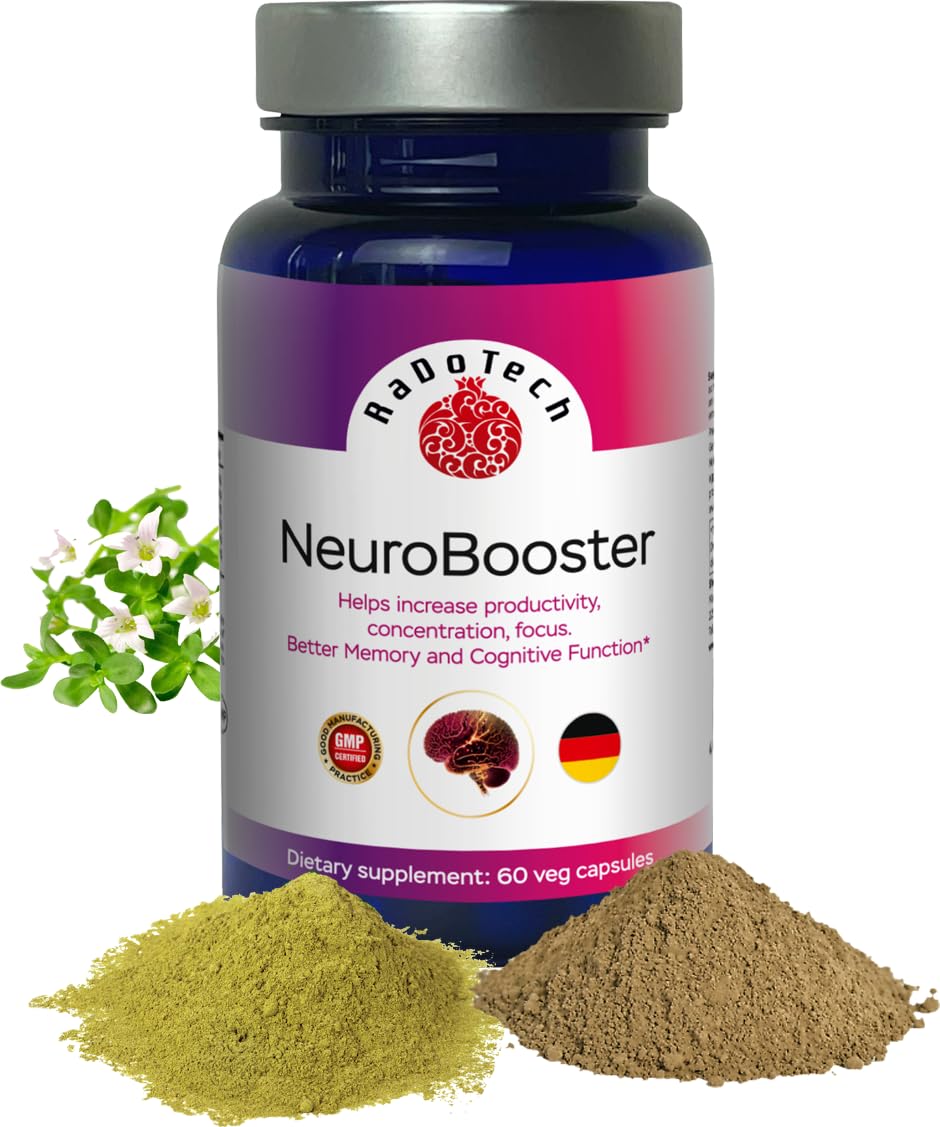 NeuroBooster brain supplement capsules