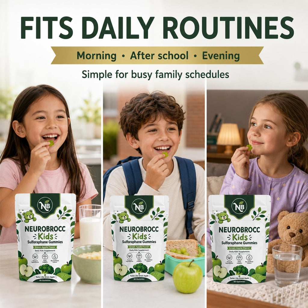 NEUROBROCC kids vitamins for daily wellness