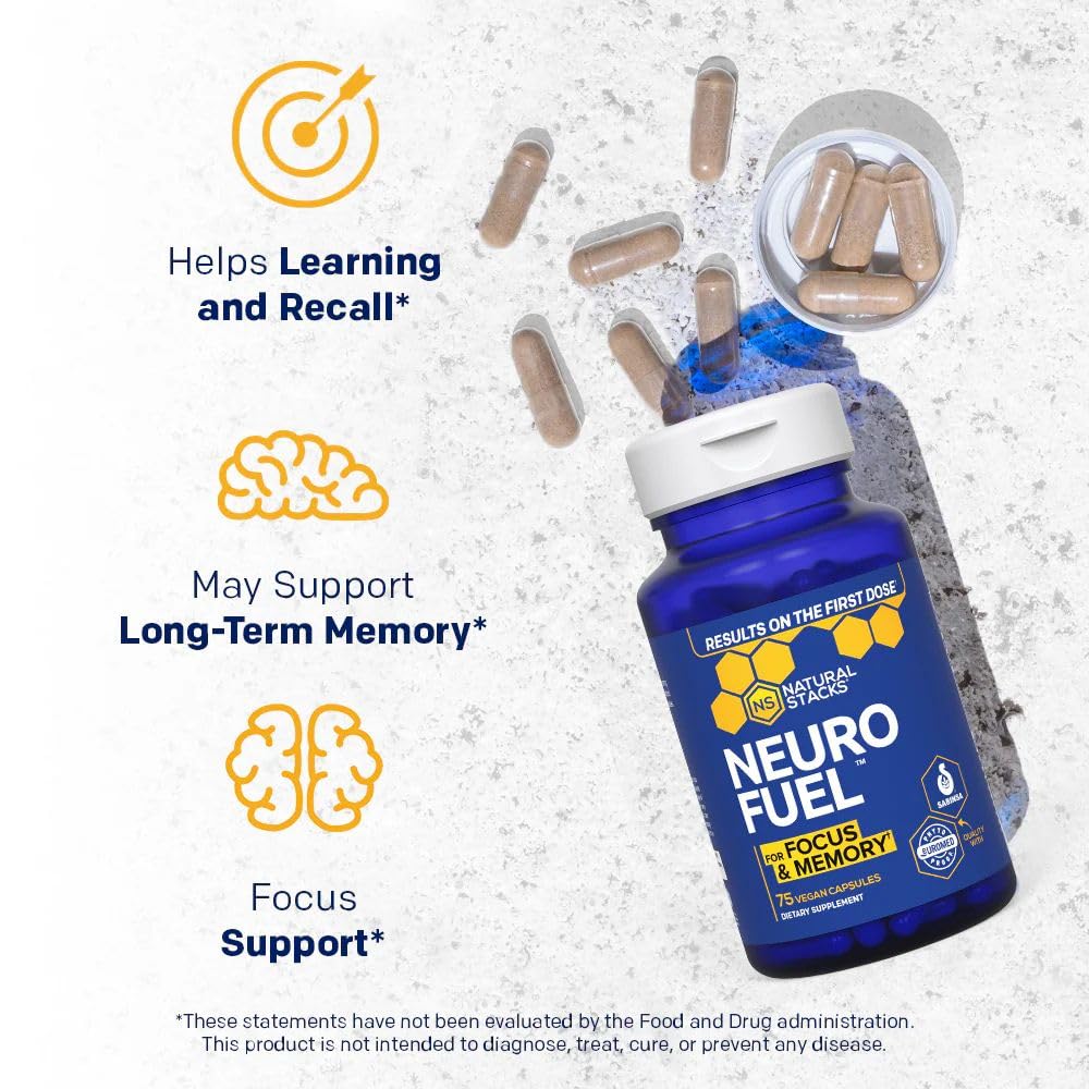 NeuroFuel capsules for daily energy