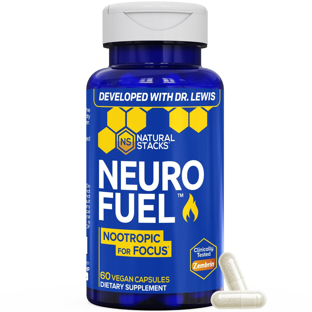 NeuroFuel nootropic capsules for focus