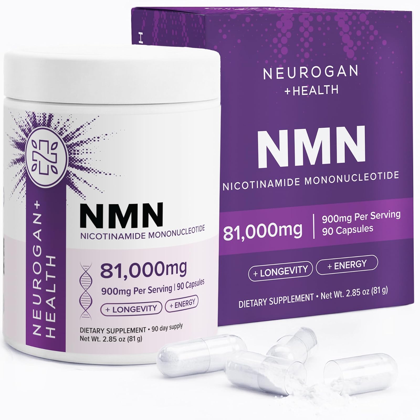 Neurogan Beta NMN 900 mg capsules