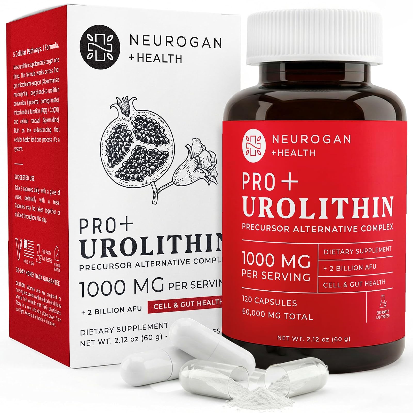 Neurogan Urolithin Pro+ health benefits