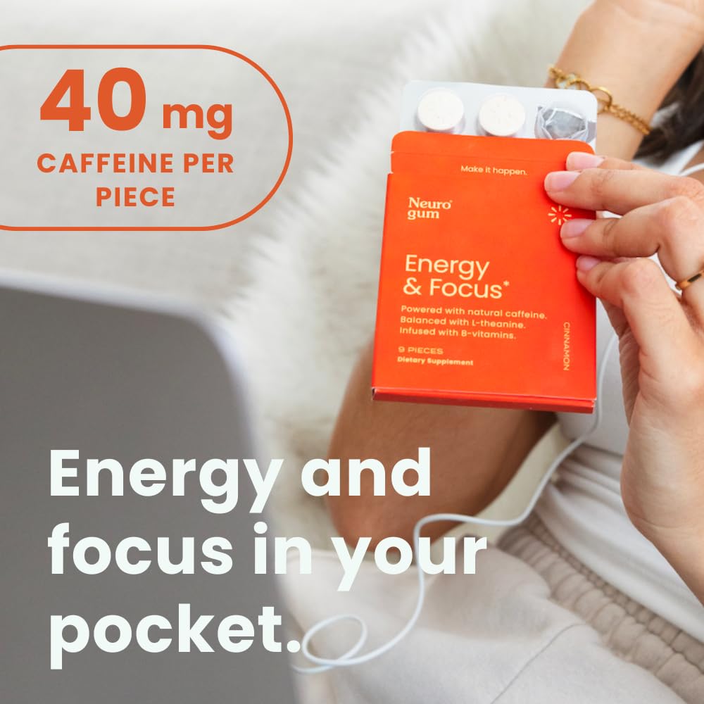 NeuroGum endurance support cinnamon