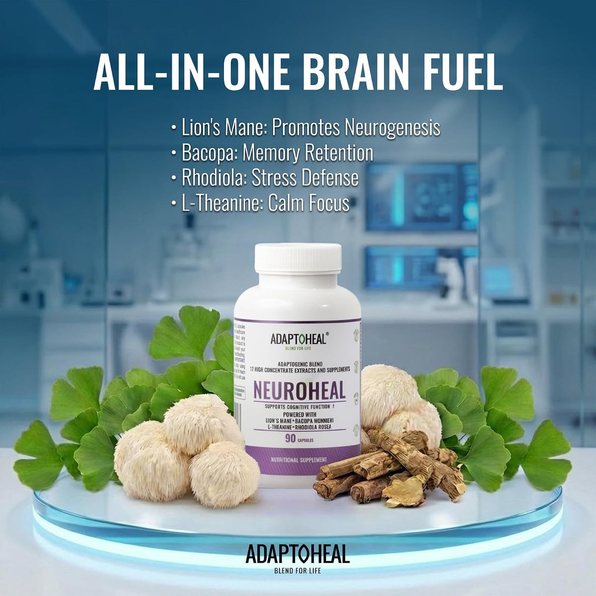 Neuroheal supplement for mental clarity