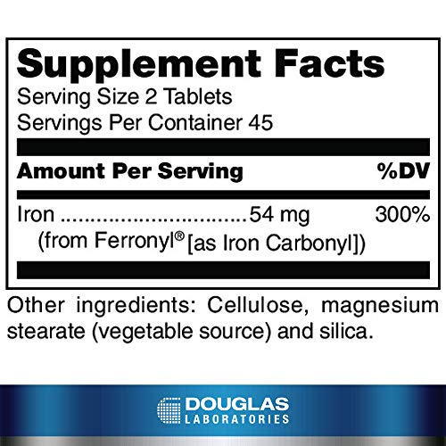 neurological health iron tablets