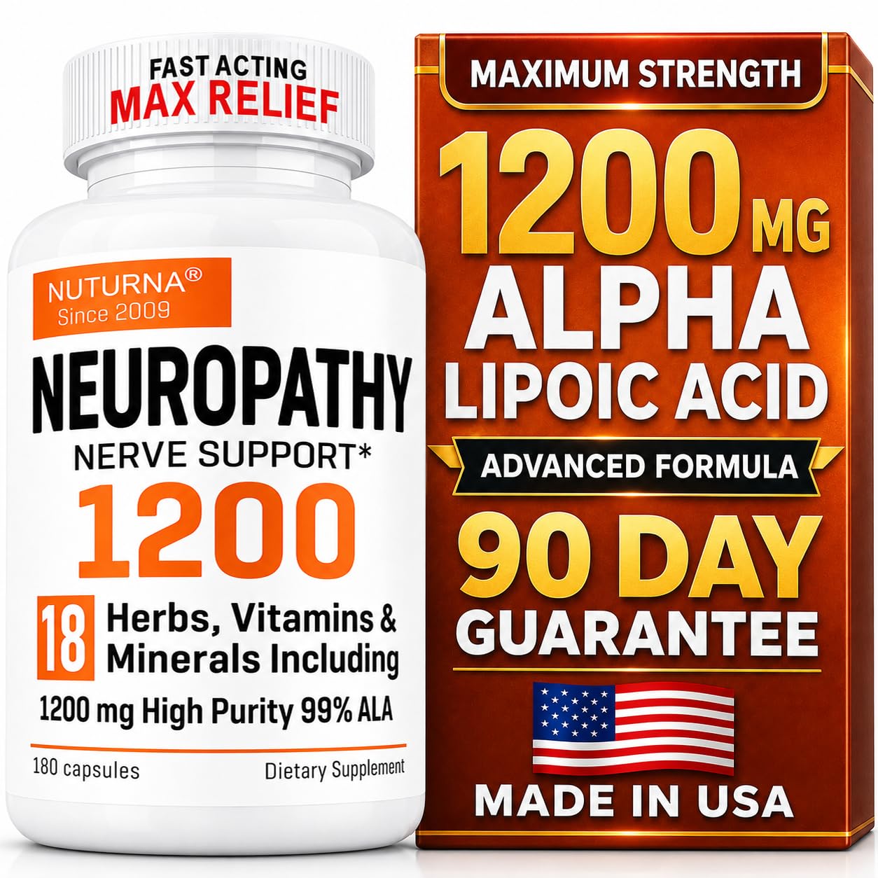 Neuropathy Support Alpha Lipoic Acid capsules