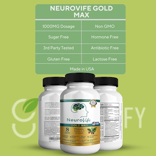 NeuroVife Gold Max brain health formula