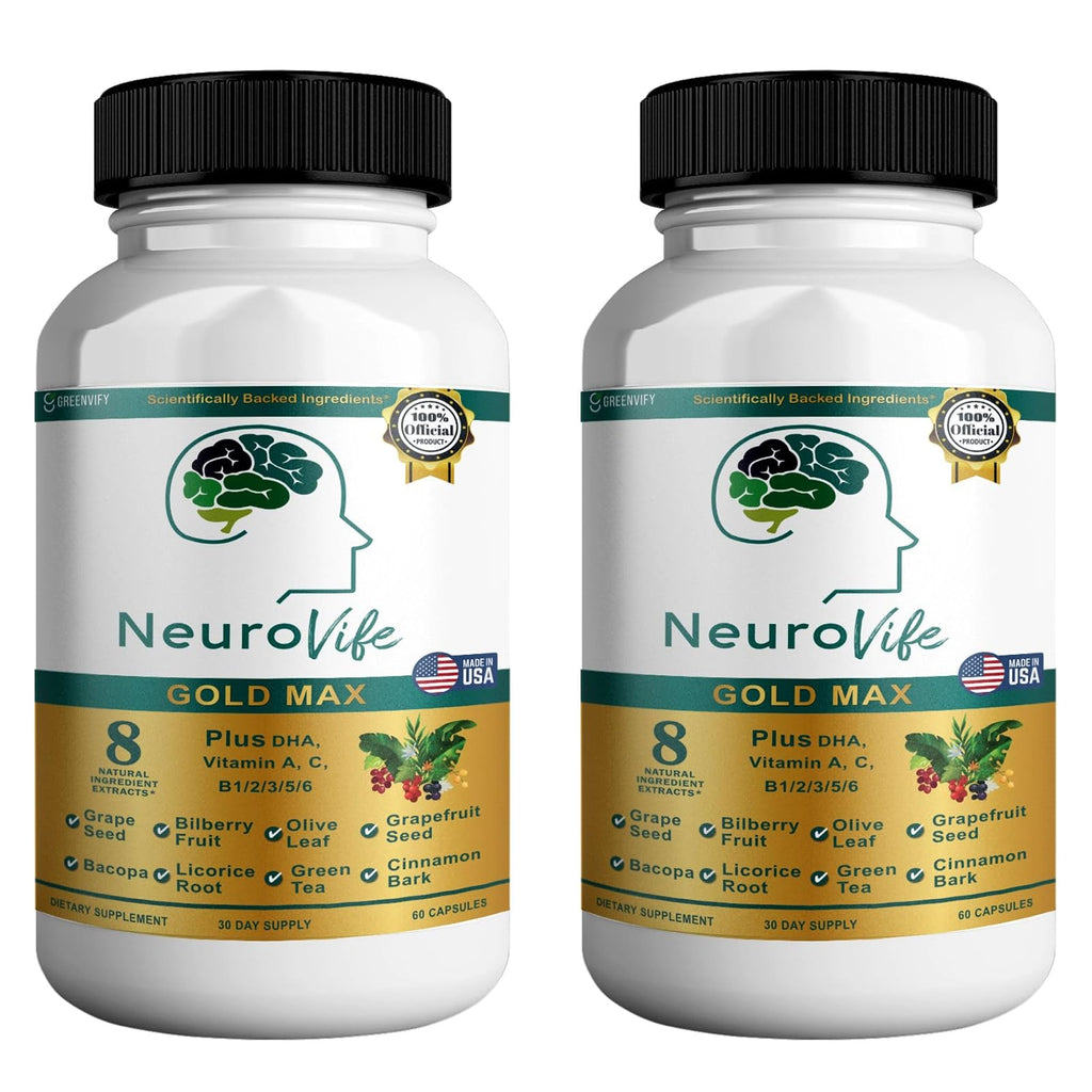 NeuroVife Gold Max brain support capsules
