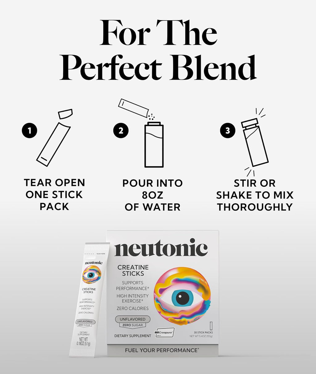 Neutonic creatine supports strength training