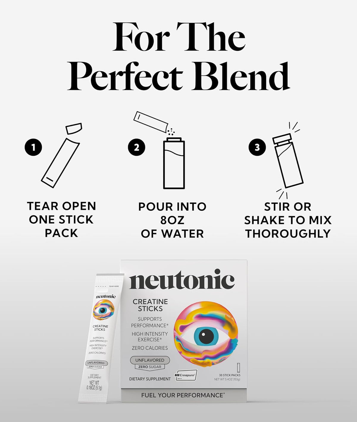 Neutonic creatine supports strength training