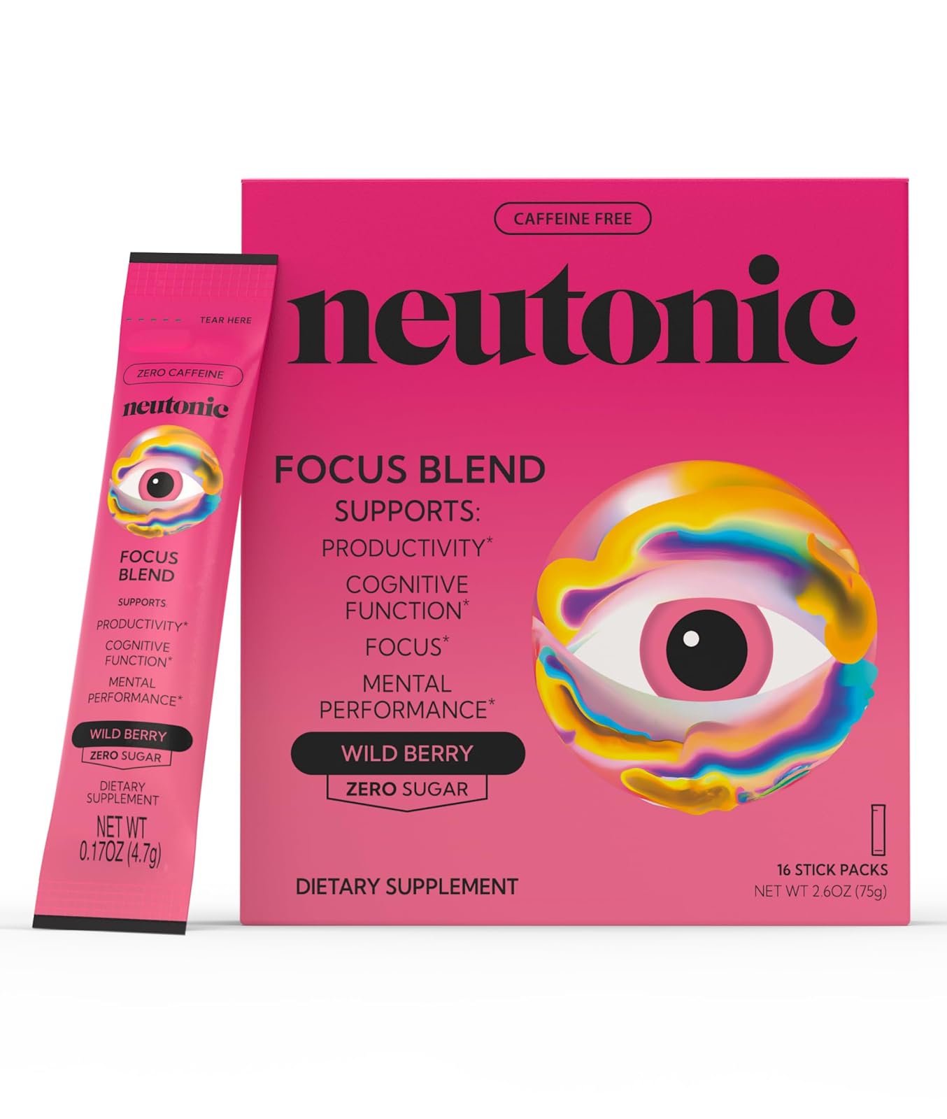Neutonic multivitamins for enhanced focus