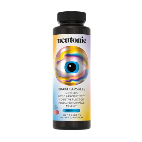 Neutonic nootropic brain supplement capsules