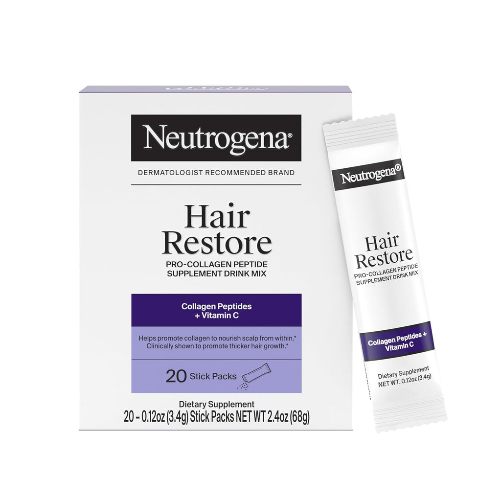 Neutrogena collagen peptide supplement packs