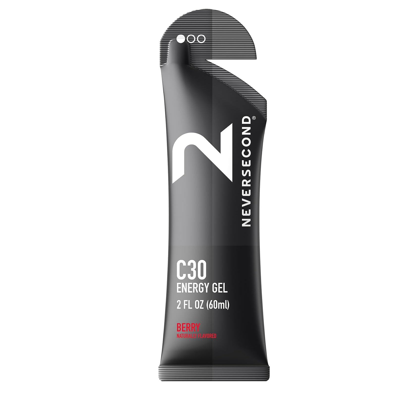 Neversecond C30 energy gel berry flavour