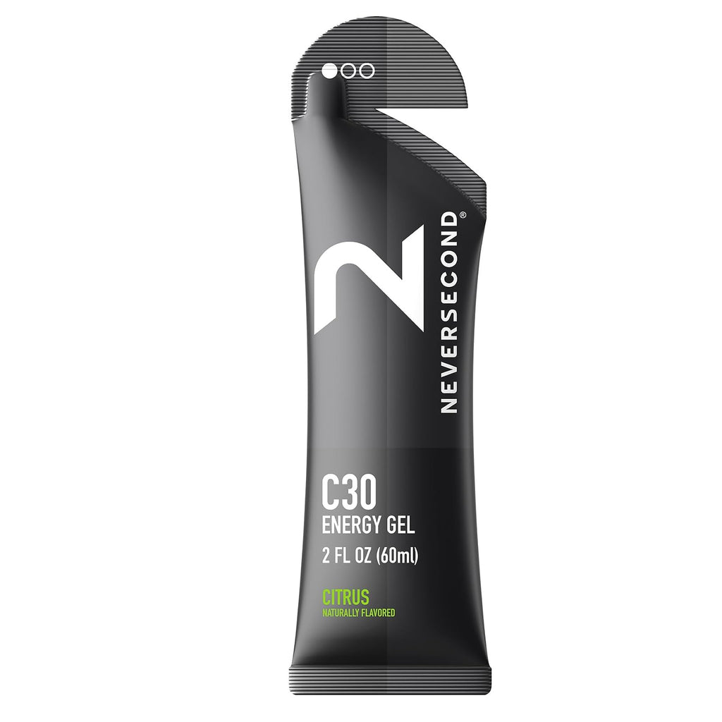 Neversecond C30 energy gel citrus flavour
