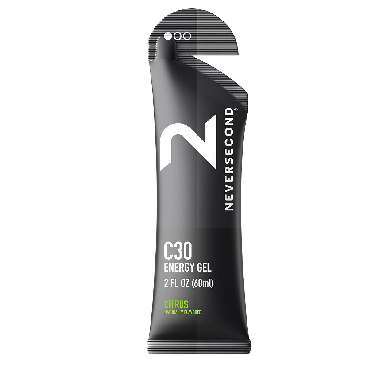 Neversecond C30 energy gel citrus flavour