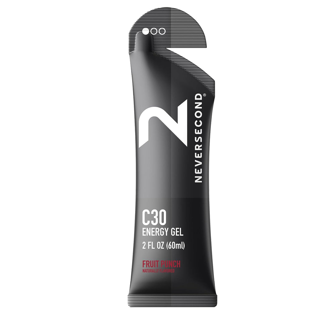 Neversecond C30 energy gel fruit punch