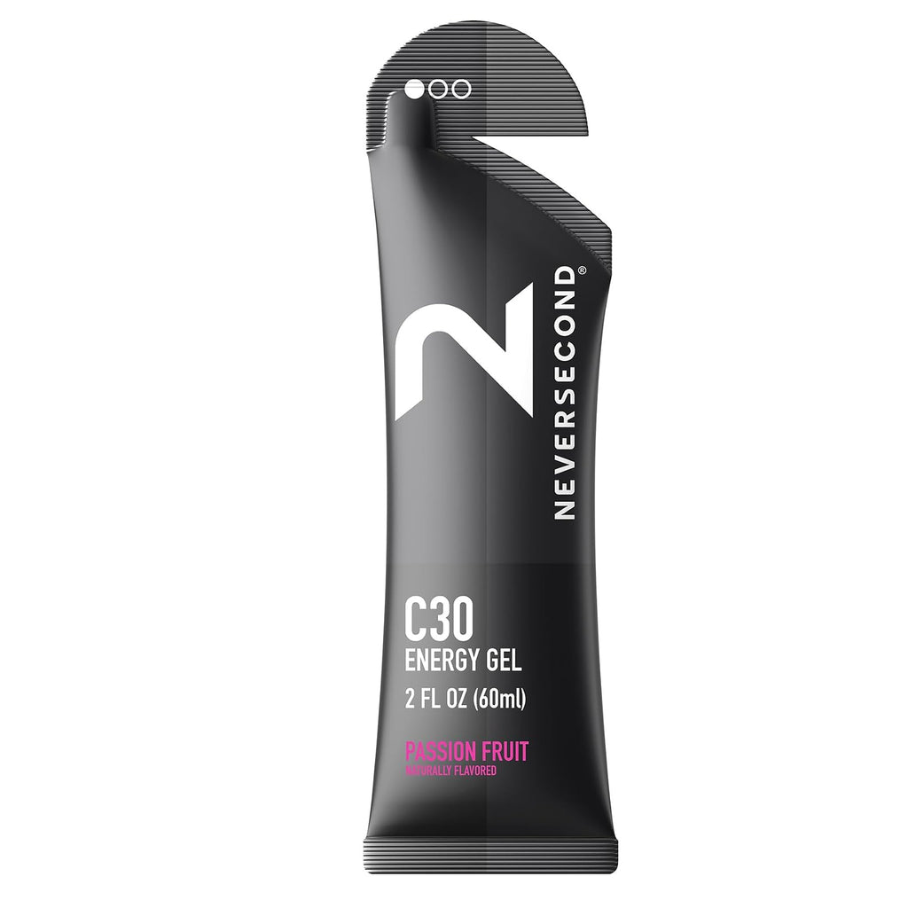 Neversecond C30 energy gel passion fruit flavour