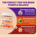 NEVISS brain support gummies for focus
