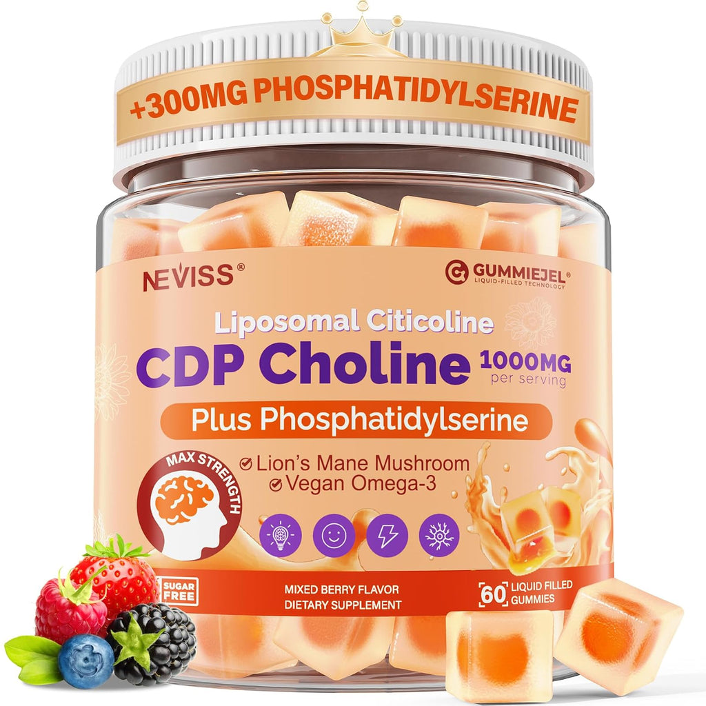 NEVISS Citicoline gummies for brain health