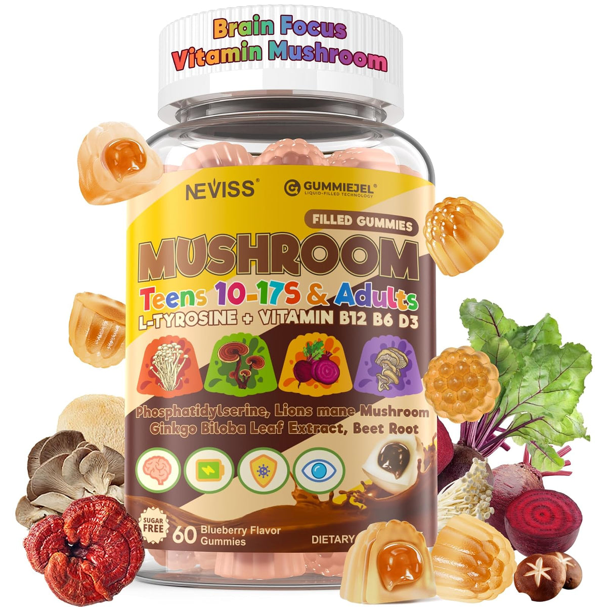Neviss gummy multivitamin for kids
