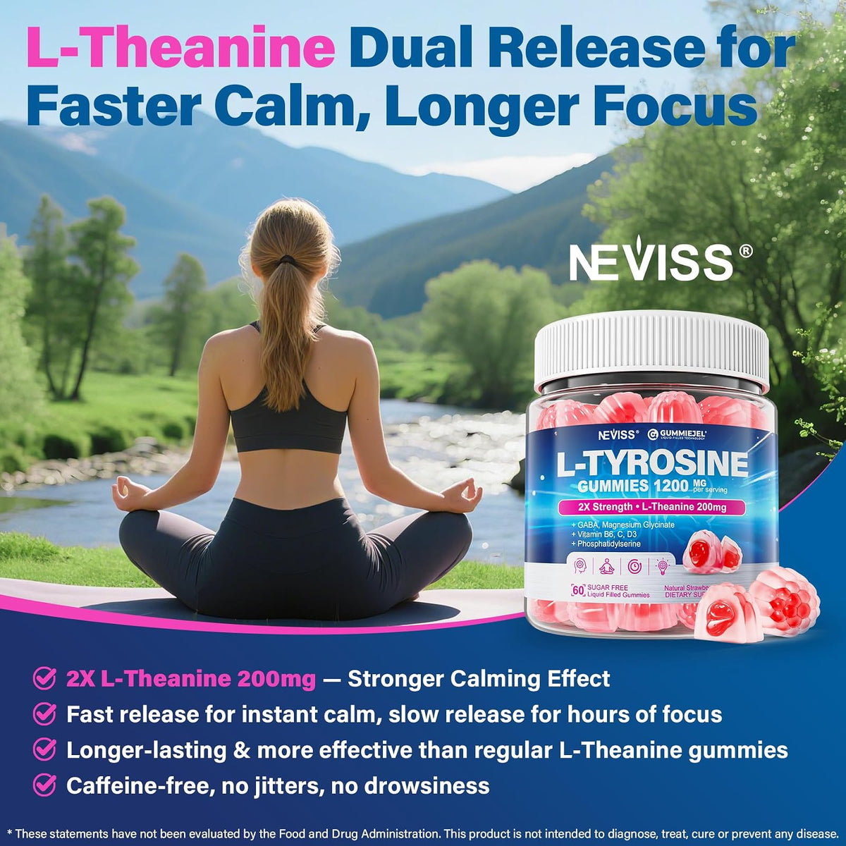 NEVISS l-tyrosine for stress relief