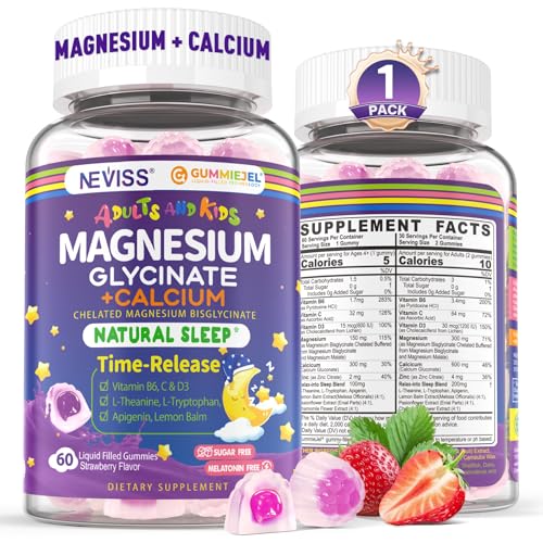 Neviss magnesium glycinate gummies for relaxation