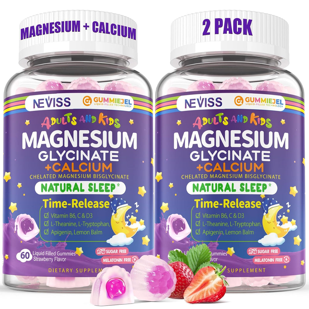Neviss magnesium glycinate gummies for relaxation