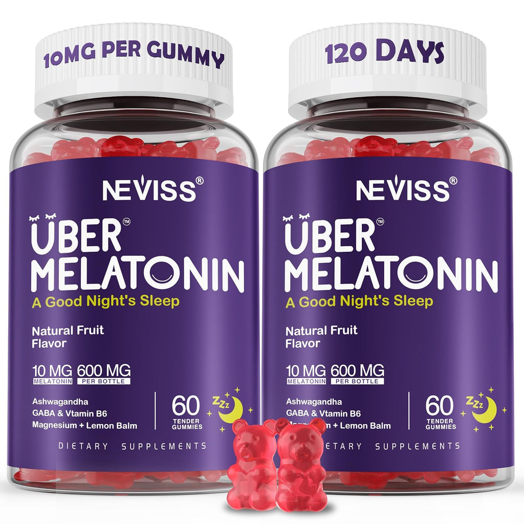 NEVISS melatonin gummies for restful sleep