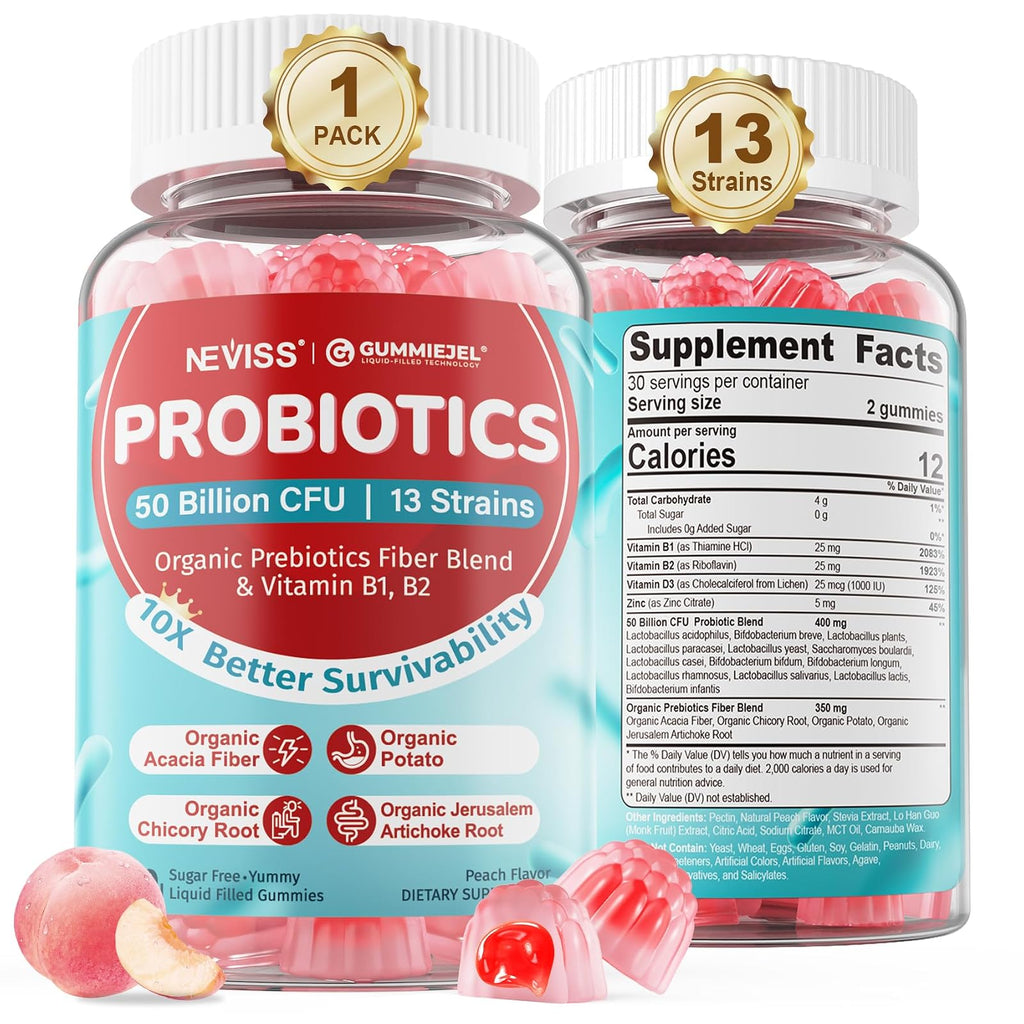 NEVISS probiotics for women gummies