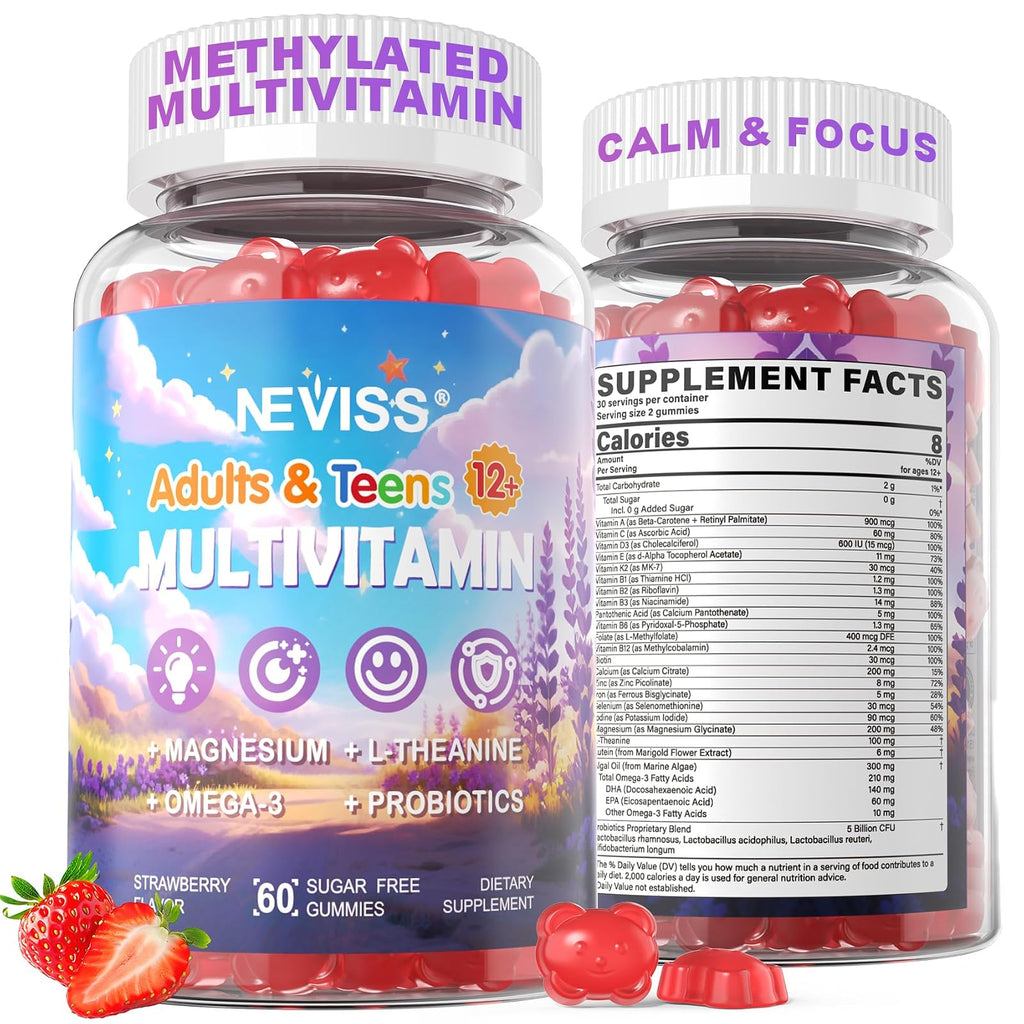 NEVISS teen vitamins gummy multivitamin