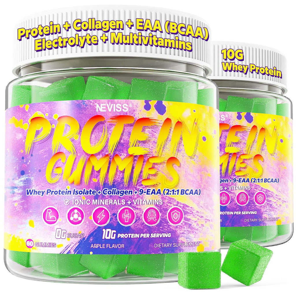 NEVISS whey protein gummies for energy
