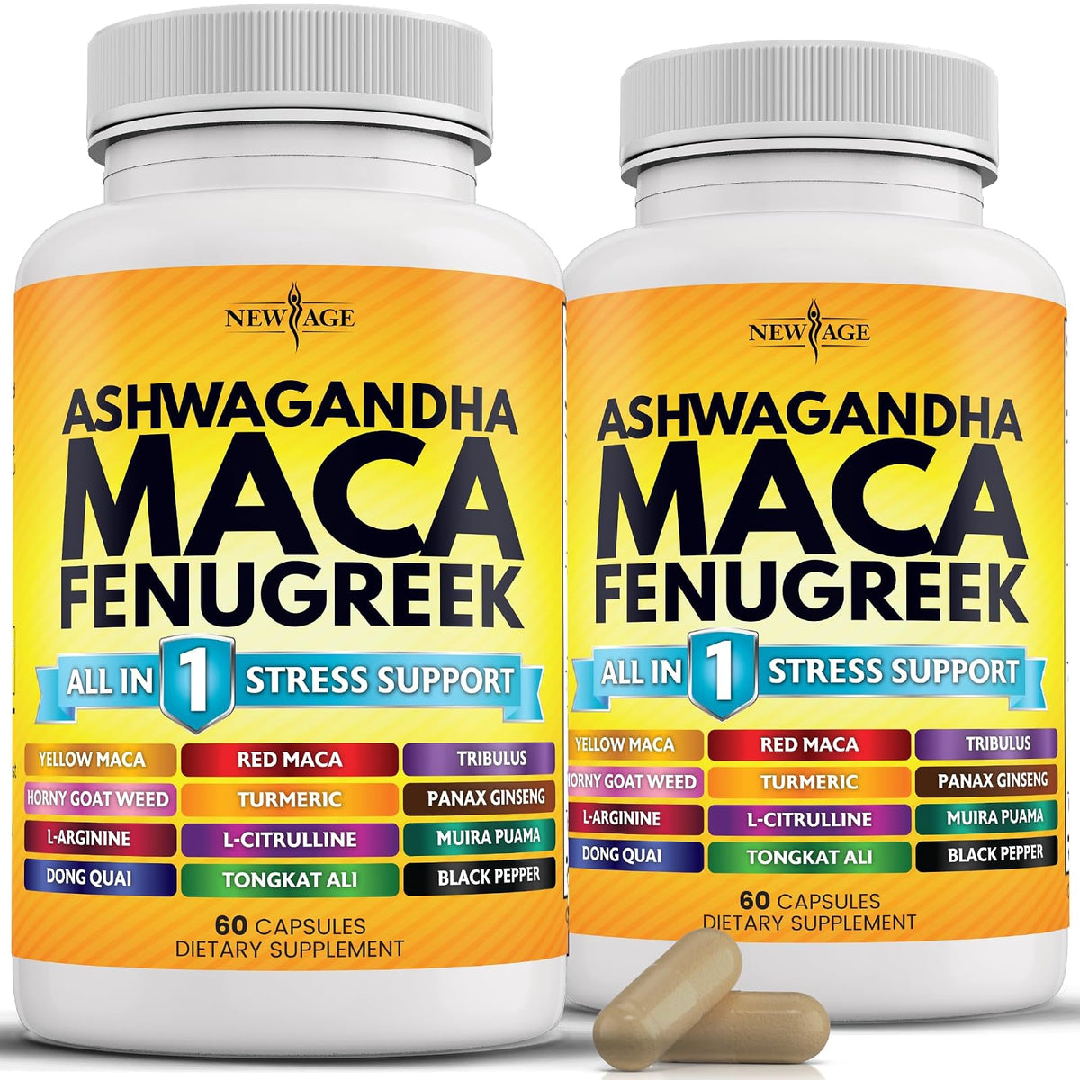 NEW AGE ashwagandha 5000 mg capsules