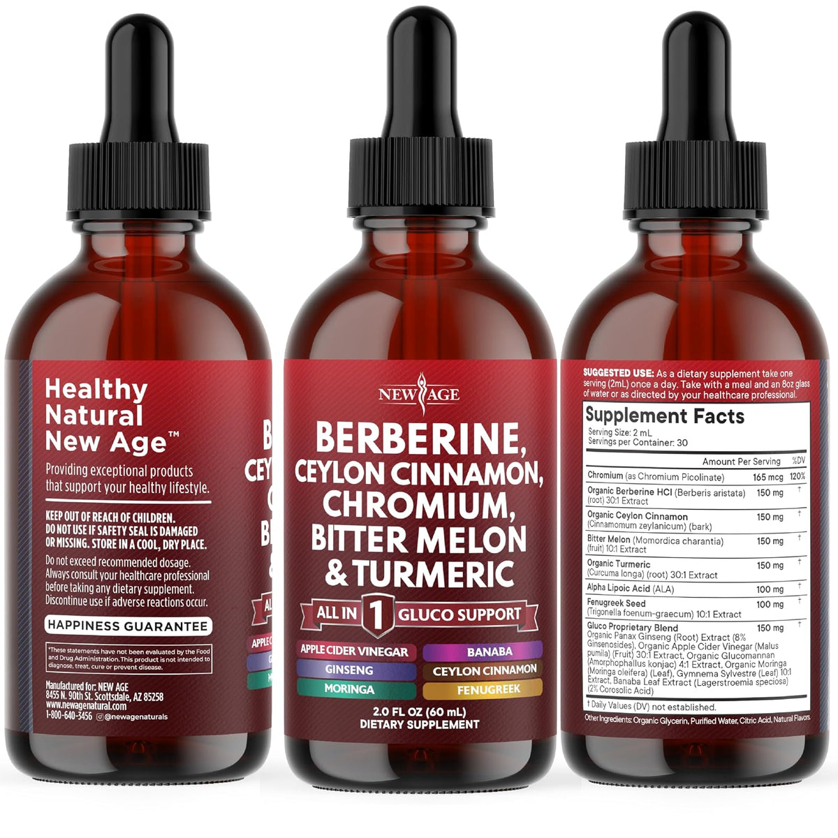 NEW AGE berberine for digestive health
